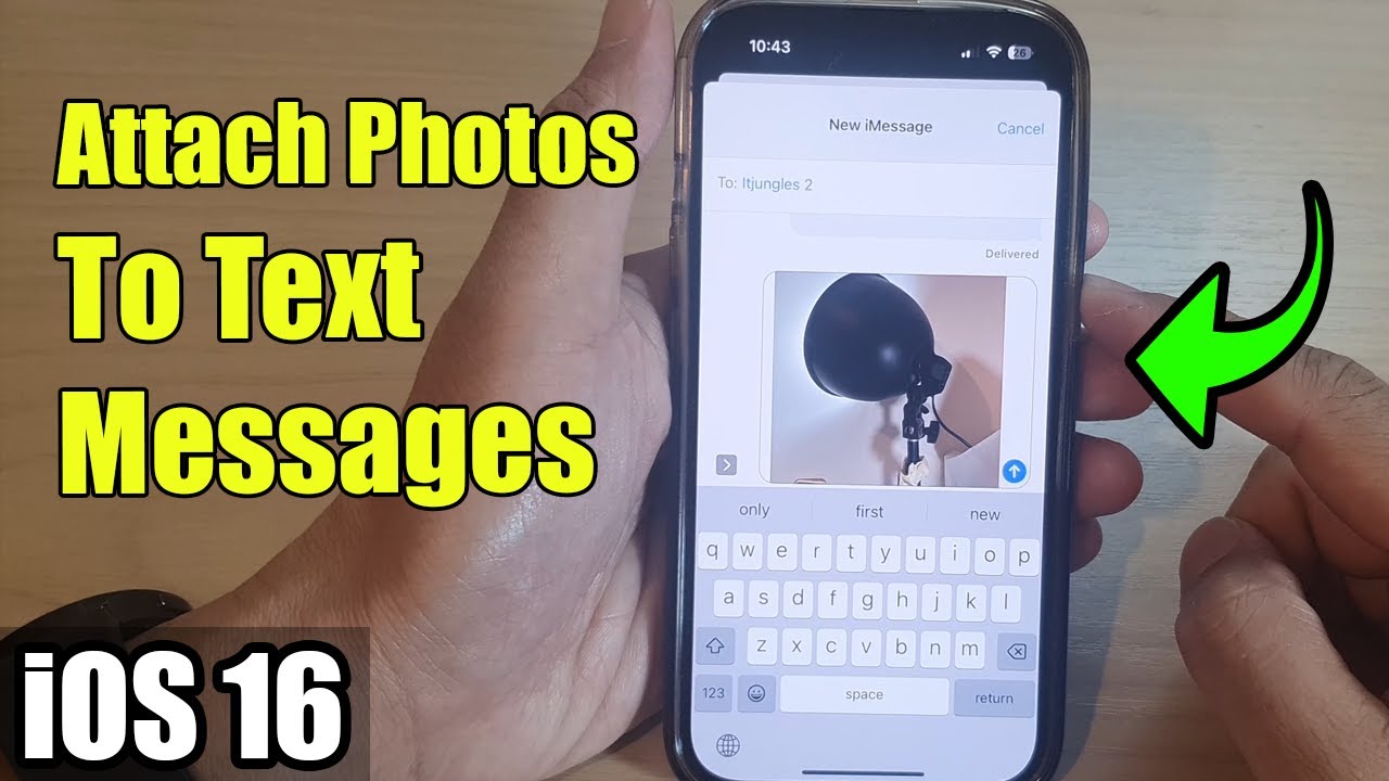 IOS 16 How To Attach Photos To Text Messages On IPhone YouTube ios-16-how-to-attach-photos-to-text-messages-on-iphone-youtube