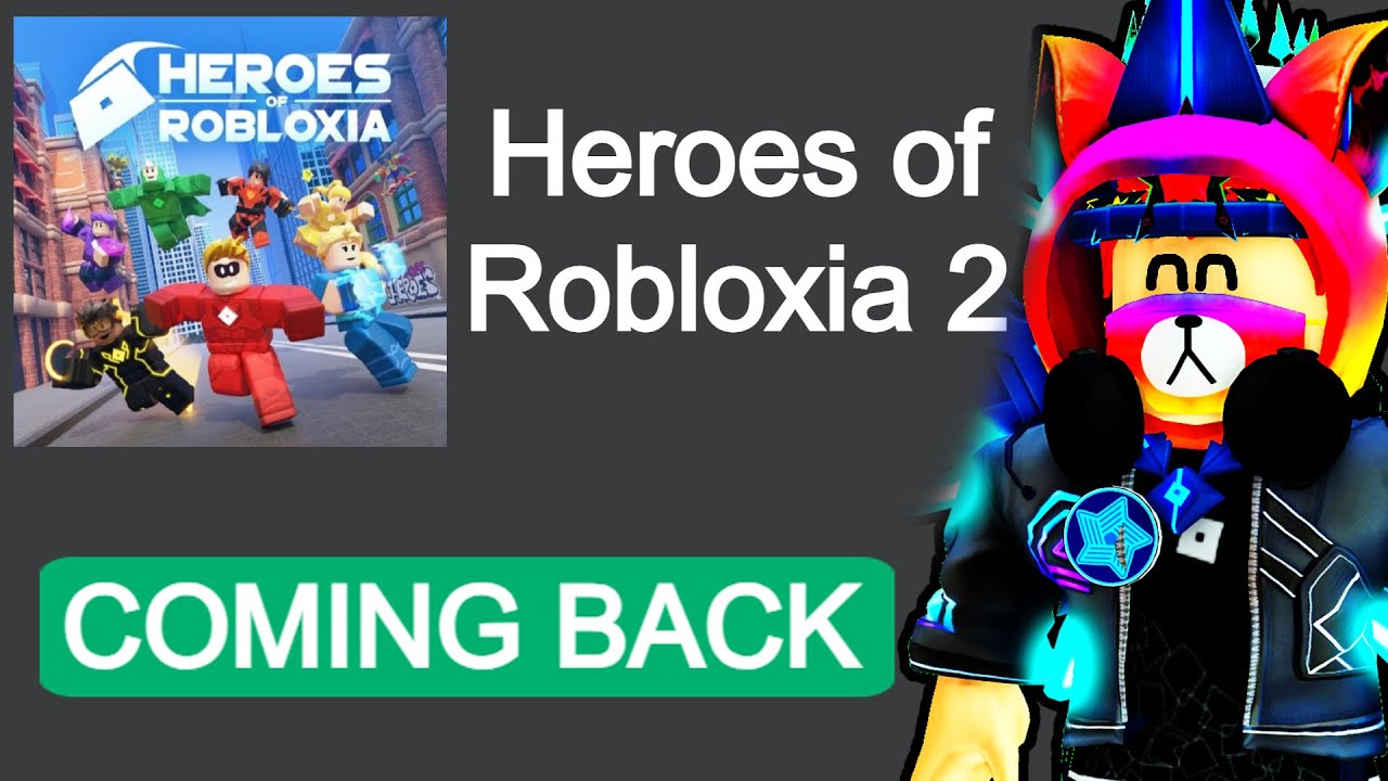 a classic roblox event is coming back... (Heroes of Robloxia 2) - YouTube