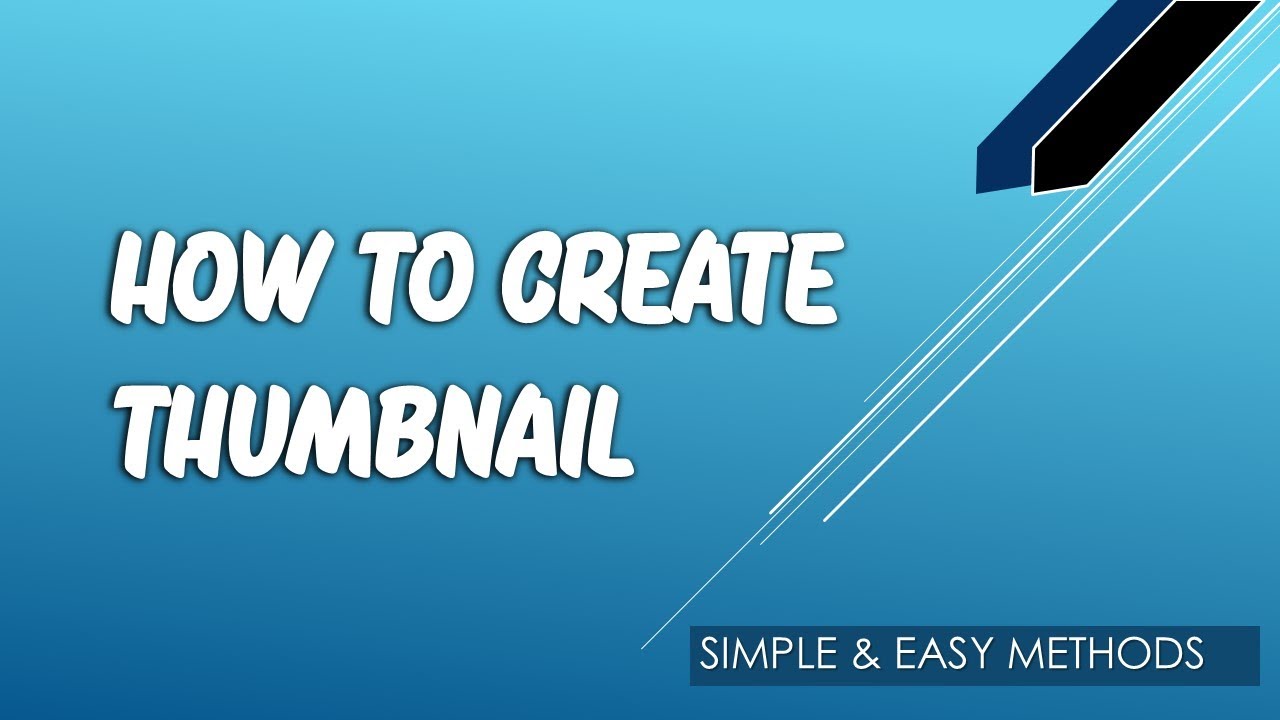 How To Create Thumbnail With PowerPoint | Eddy Tech | Hindi Urdu - YouTube