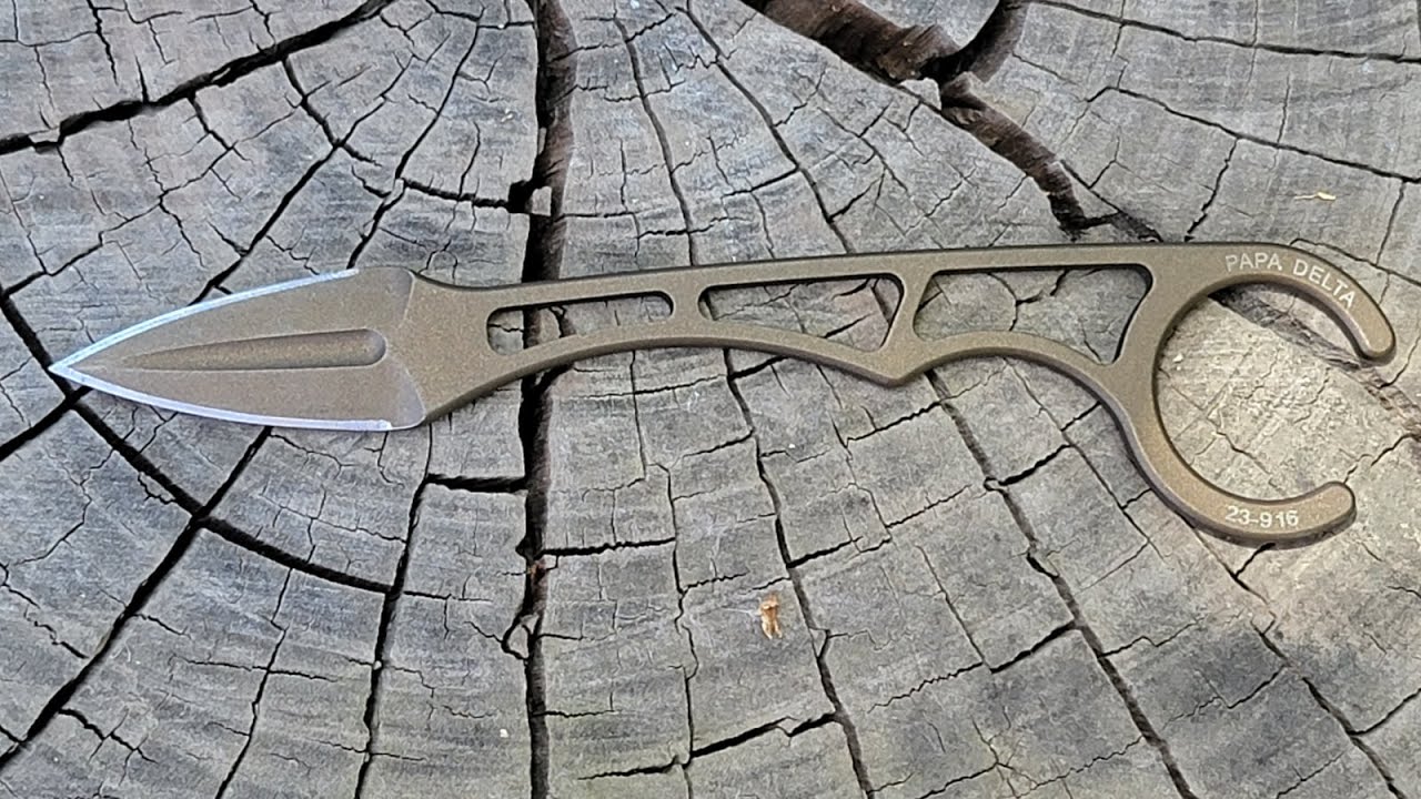 Deep cover EDC! Ultra light blade! TOPS KNIVES Papa Delta! #topsknives ...