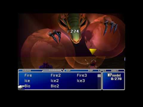 Final Fantasy 7, Temple of the Ancients, boss - Demons Gate