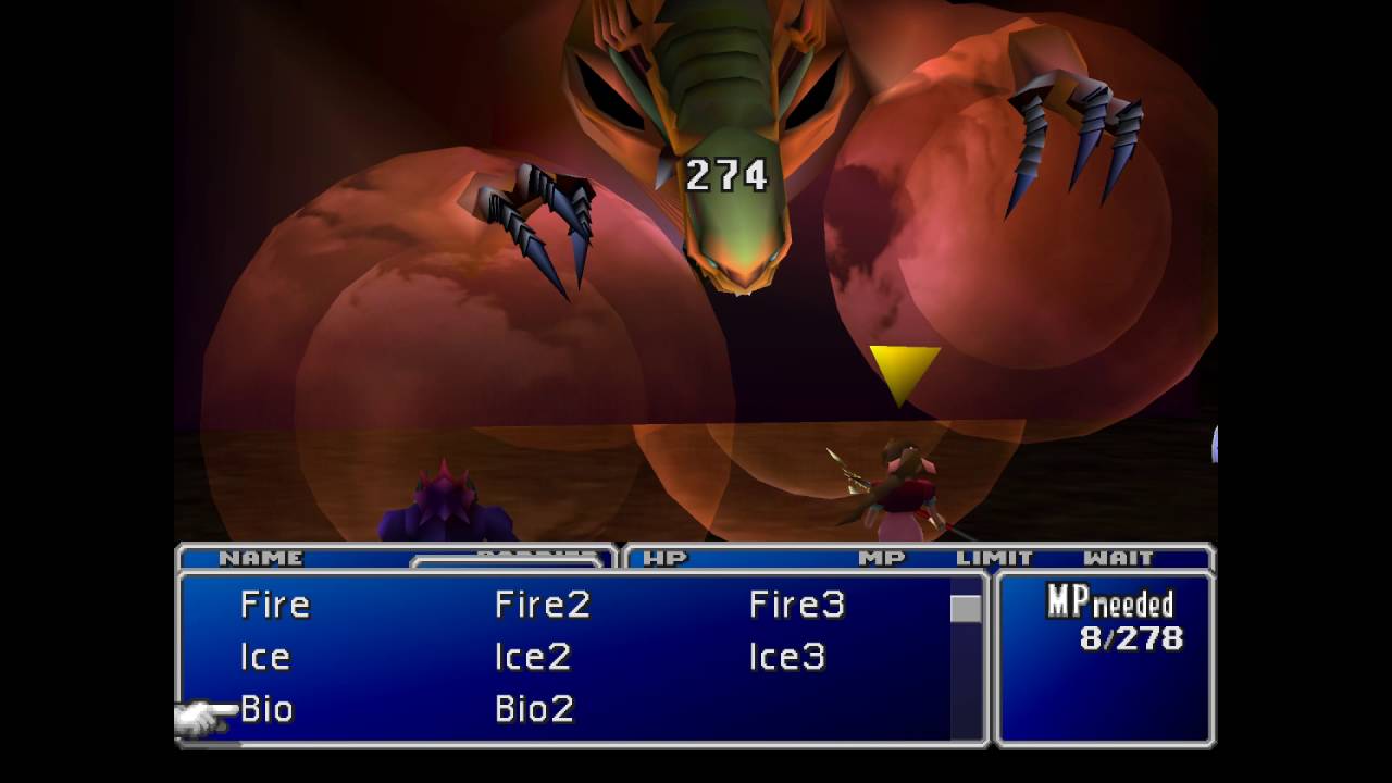 Final Fantasy 7, Temple of the Ancients, boss - Demons Gate - YouTube