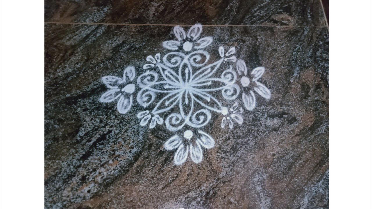 Daily morning rangoli designs 🌺| simple rangoli designs| easy rangoli ...