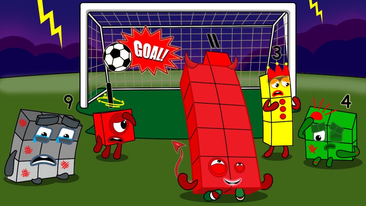 Oh No! Numberblocks 11 becomes evil and attacks Numberblocks ...