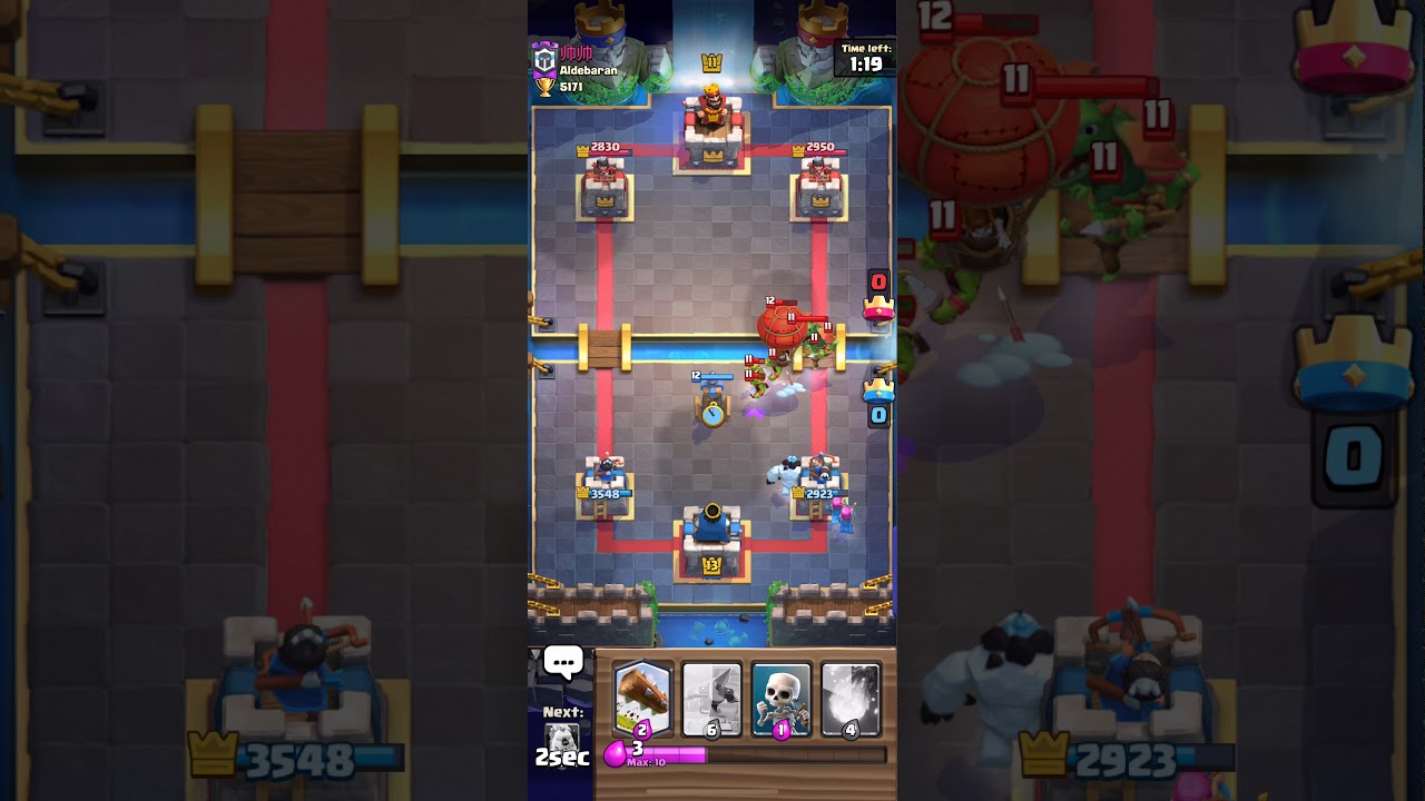 20190918 Clash Royale X-Bow deck play - YouTube