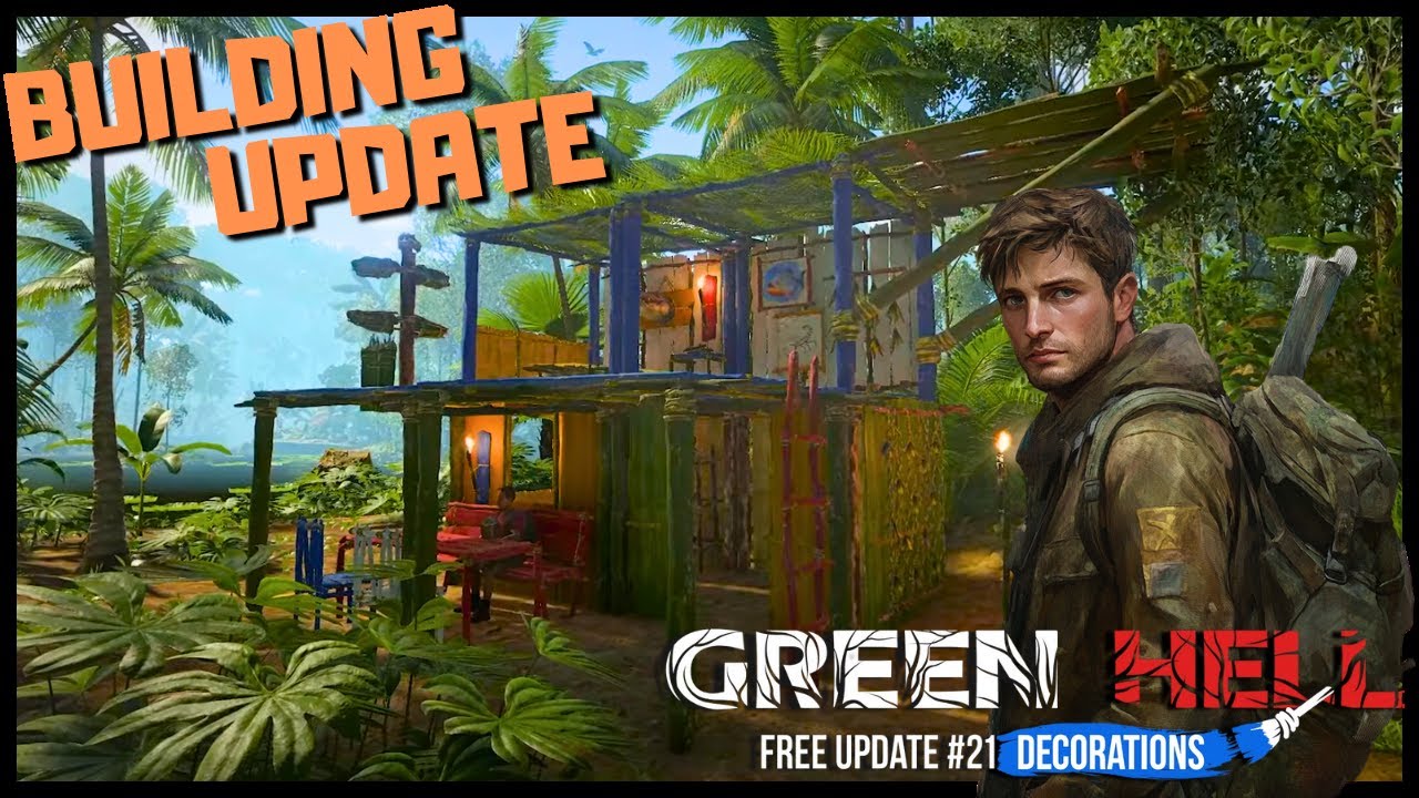🔴 LIVE - Green Hell BUILDING UPDATE - Part 2 - YouTube