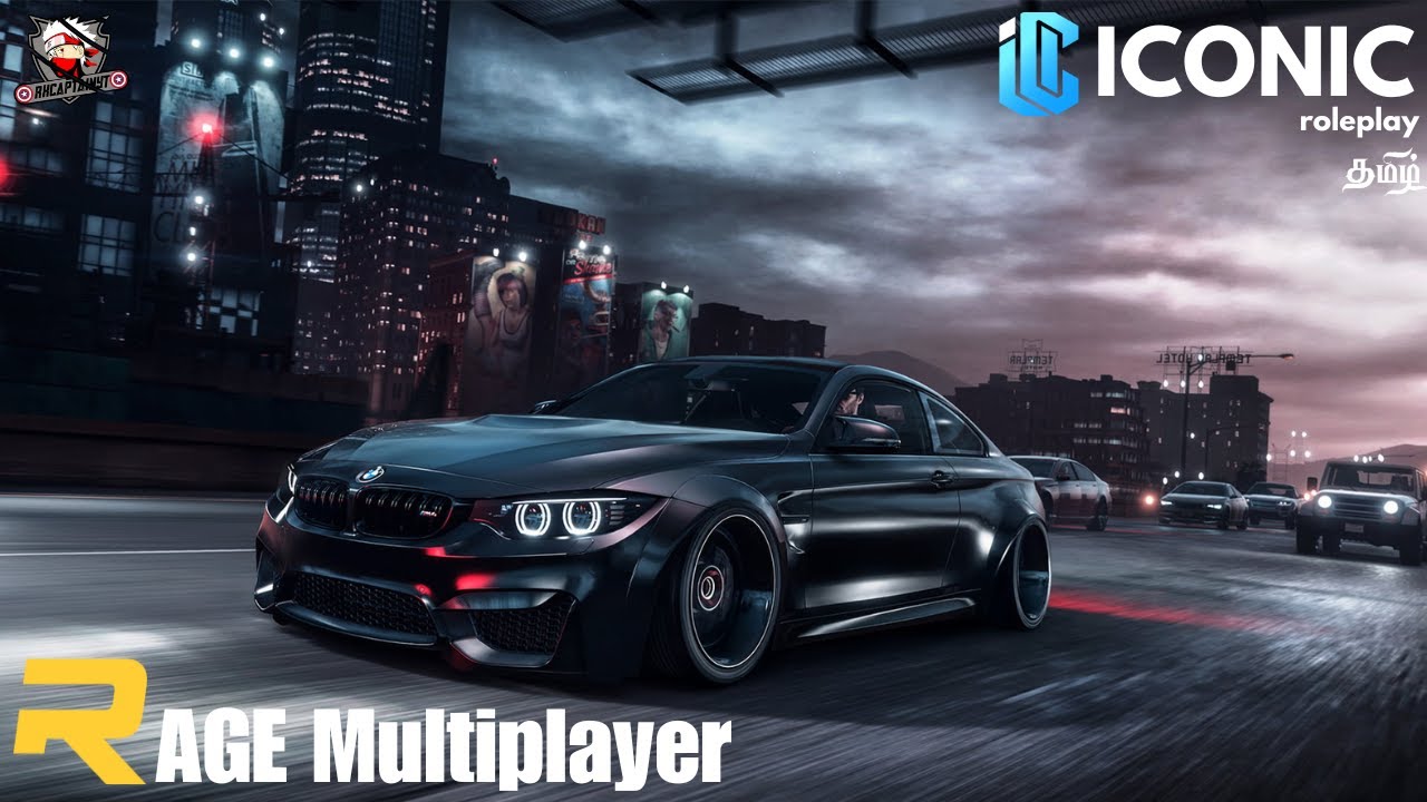 🔴ICONIC RP in RageMP Tamil with RxCaptainYT GANG ROBBERY DAY-14 # ...