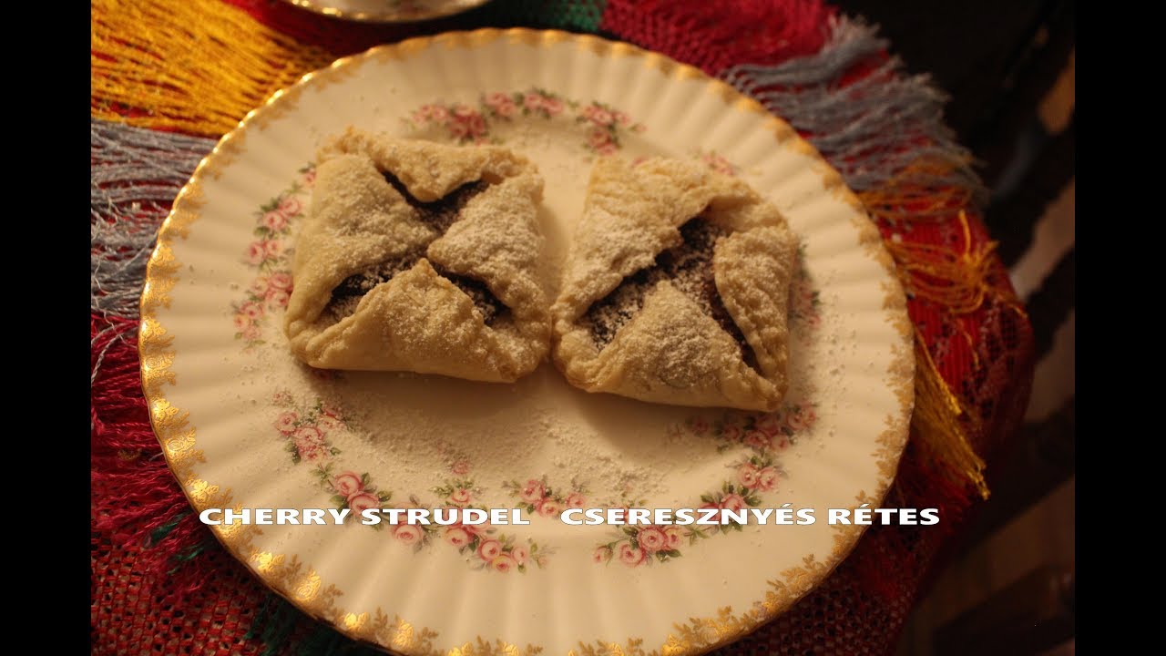 HUNGARIAN CHERRY STRUDEL authentic traditional quick and easy ...