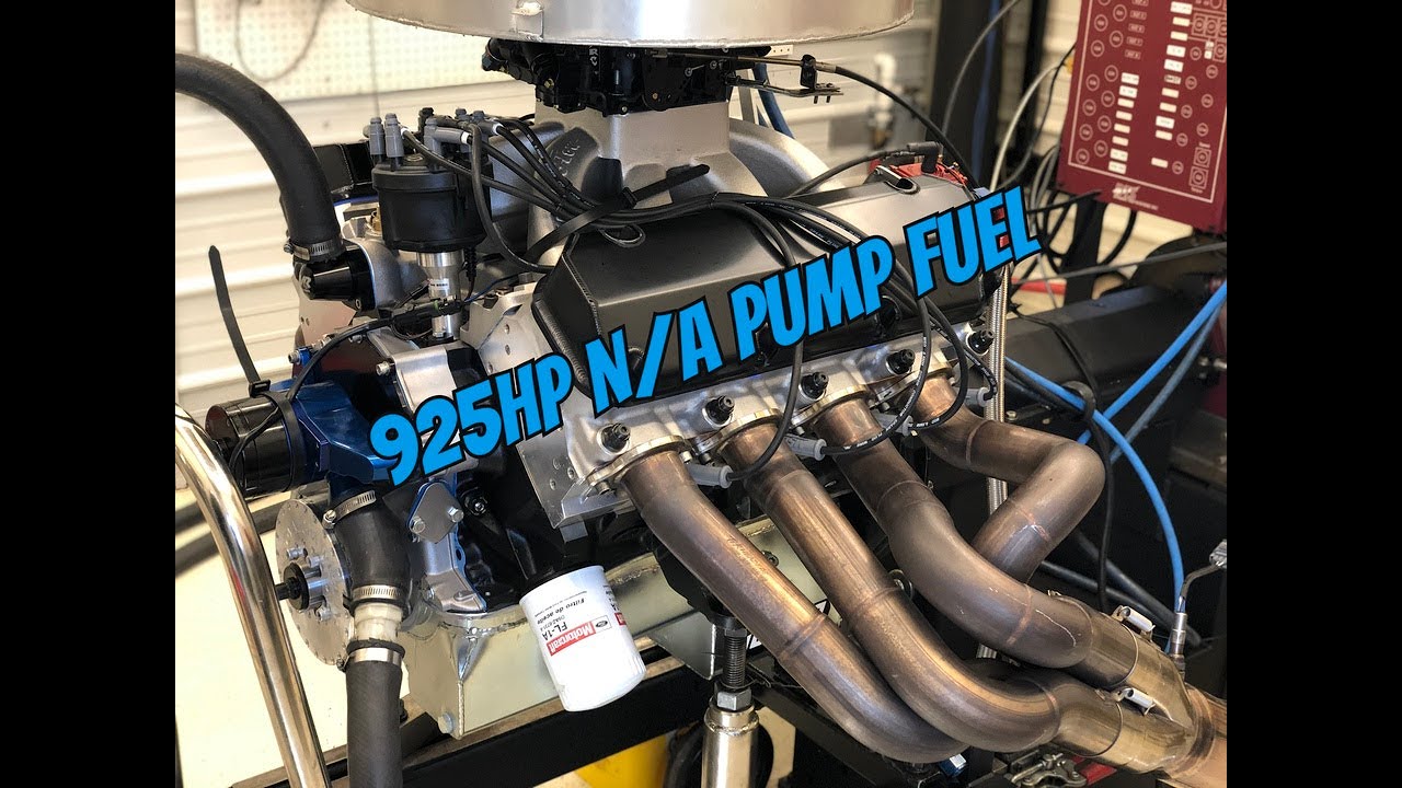 BBF Pump Gas 925hp - YouTube