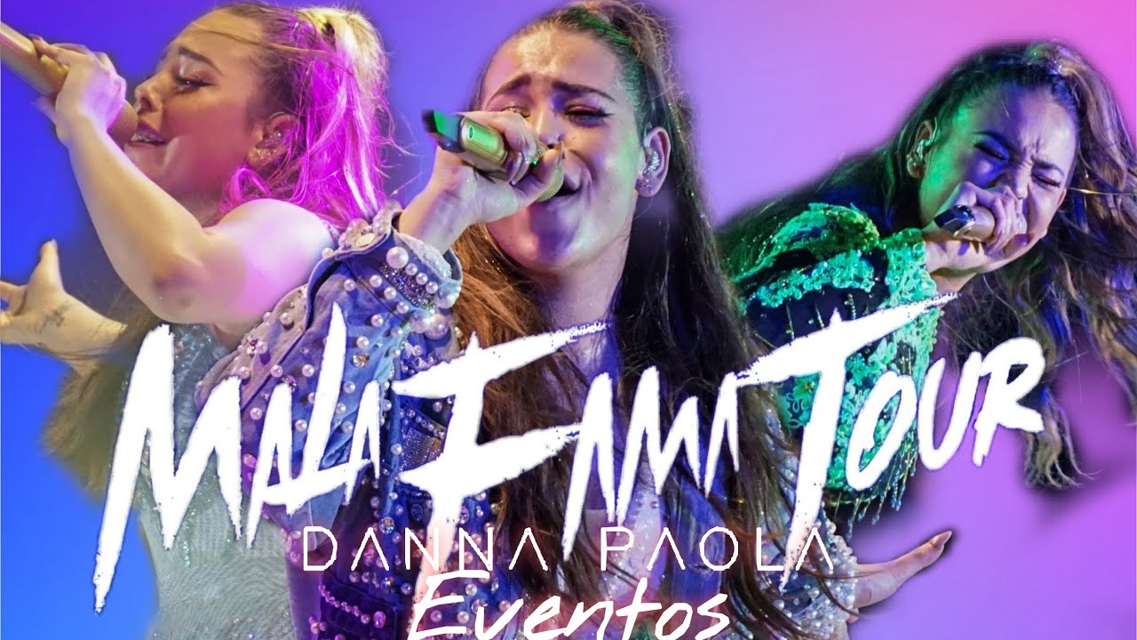 Mala Fama Tour Completo 2020 - Danna Paola - YouTube