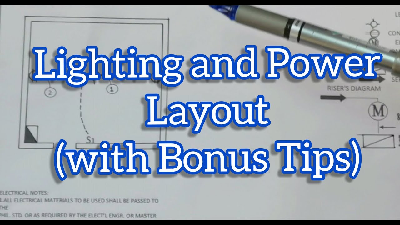 Paano gumawa ng Lighting and Power Layout with Bonus Tips kung paano ...