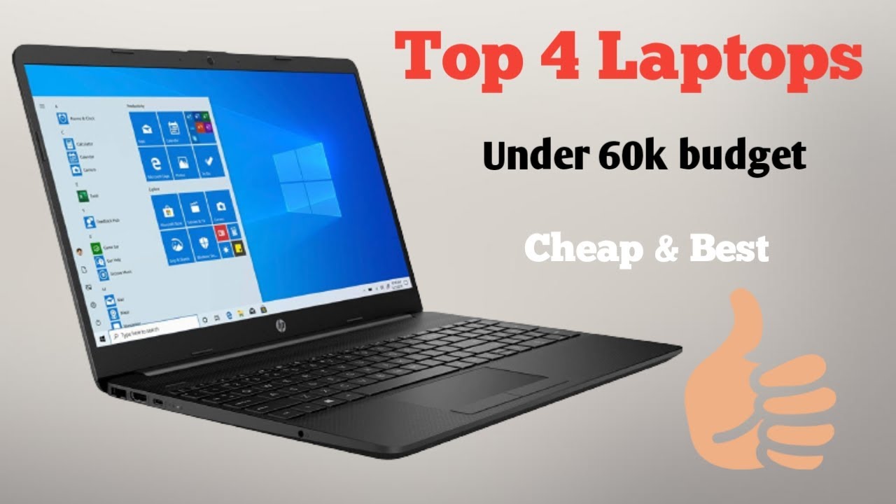 Top 4 laptops Productivity || Office work & Students || under 60k - YouTube