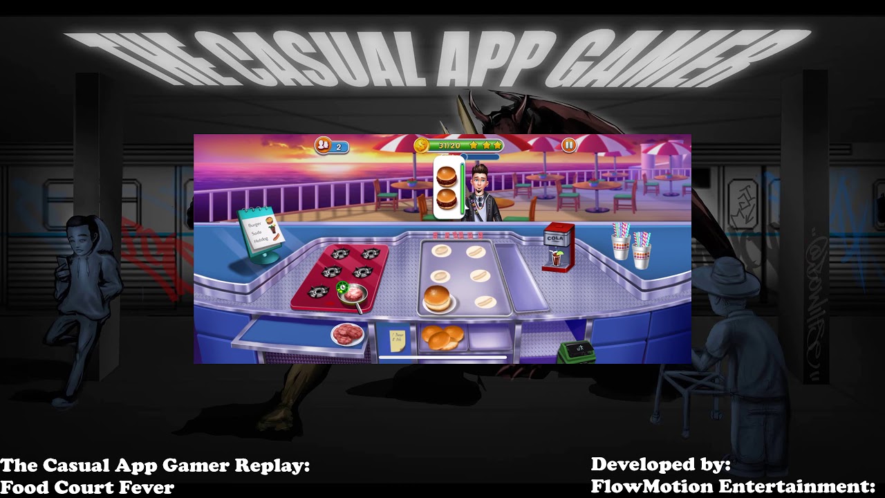 Food Court Fever Replay - The Casual App Gamer - YouTube