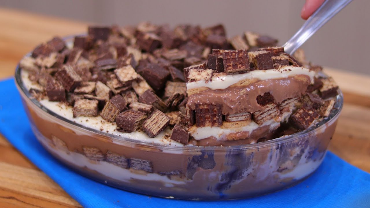 "Delicie-se Com O Pavê Mais Fácil, Rápido E Delicioso: Pavê Cremoso De ...