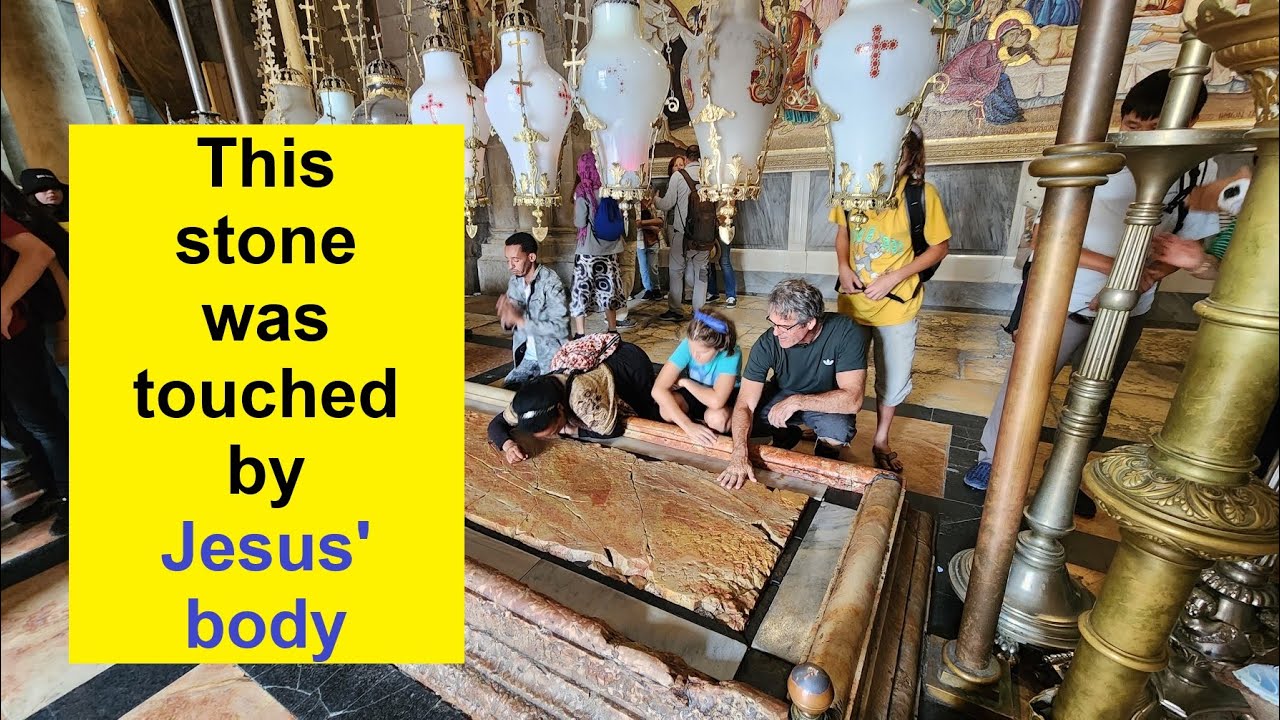 Here is where they purified and prepared the body of Jesus before his ...