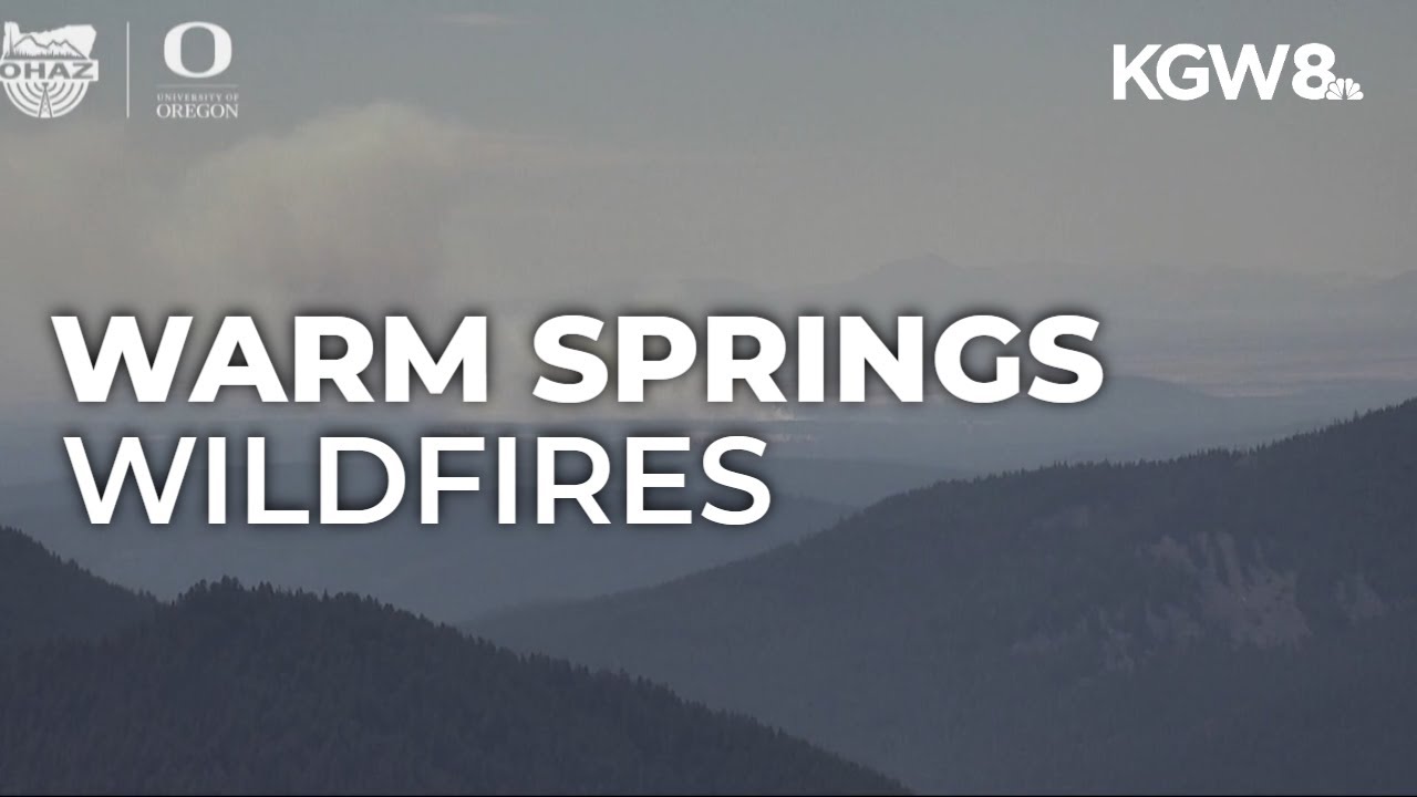 Level 3 evacuation notices issued as fires burn near Warm Springs - YouTube