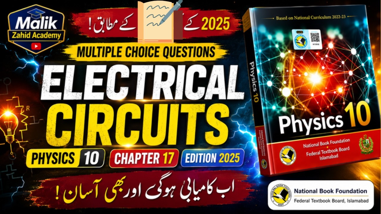 Multiple Choice Questions | MCQs | Chapter 17 | Electrical Circuits ...