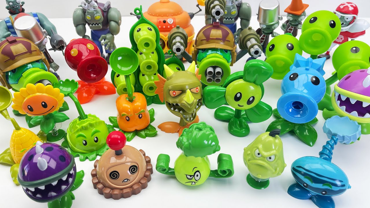 PLANTS VS ZOMBIES : Evolution of Plants vs. Zombies Games Guarding the ...