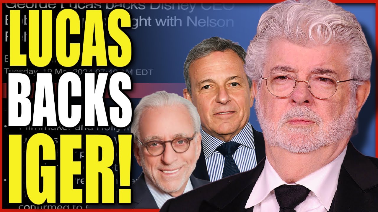 Star Wars' George Lucas BACKS Disney CEO Bob Iger In Proxy Fight Against Nelson Peltz - YouTube