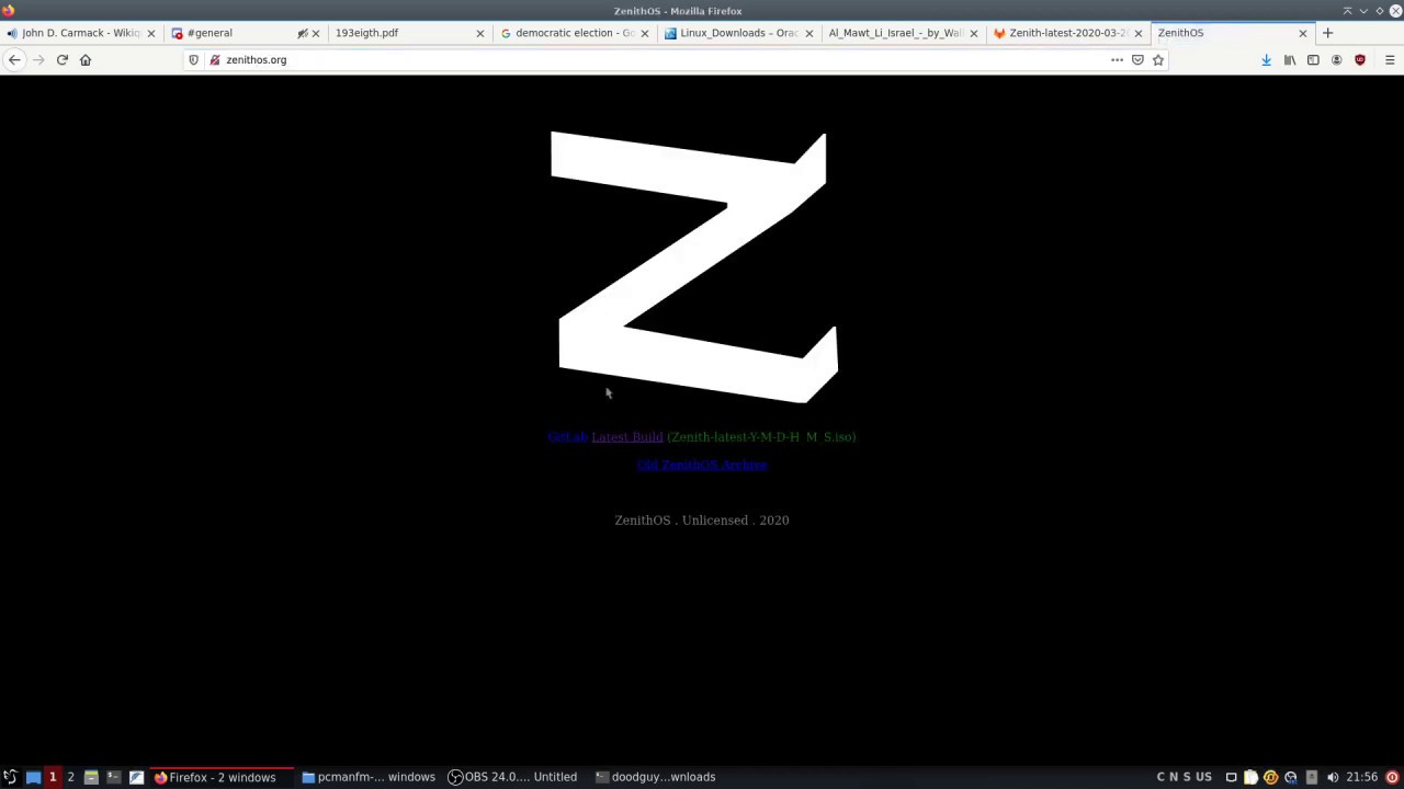 How to install ZenithOS (and also draw in it), a TempleOS distro ...