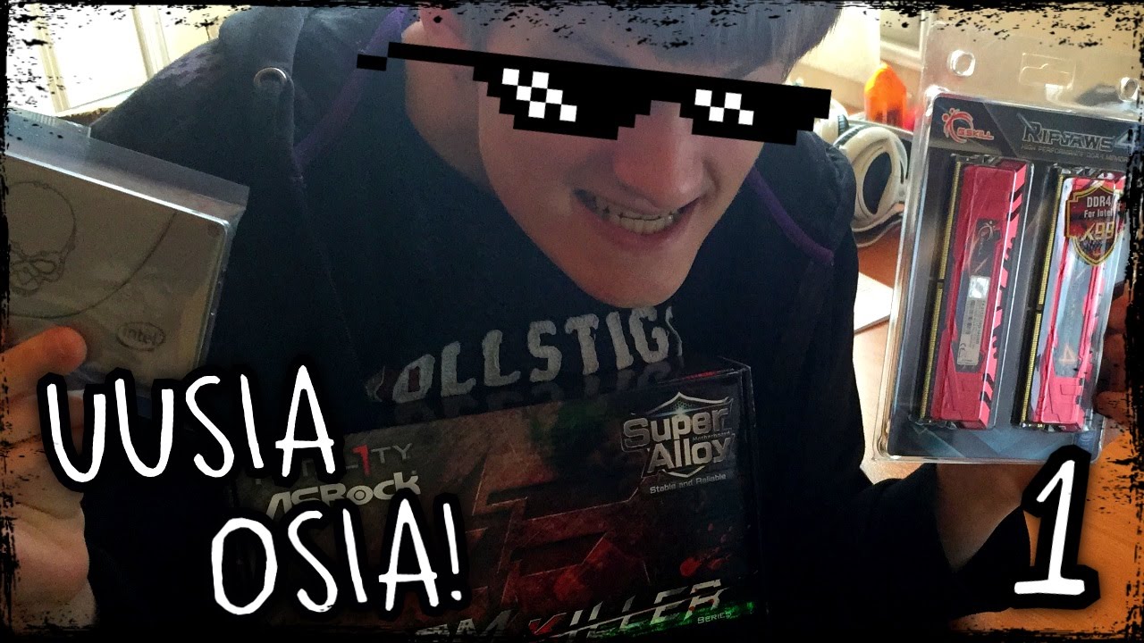 Tulevan tietokoneeni osia 1! [RAM, SSD ja Emolevy!] - YouTube