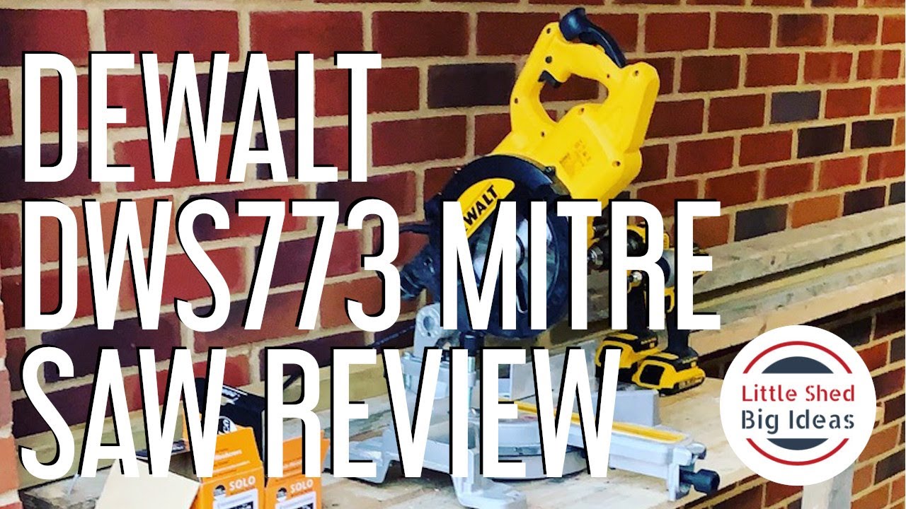 DeWalt DWS773 Compound Mitre Saw Real World Review - YouTube
