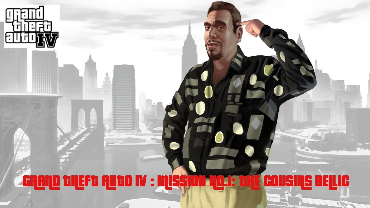 Grand Theft Auto IV - Intro and Mission #1 - The Cousins Bellic - YouTube