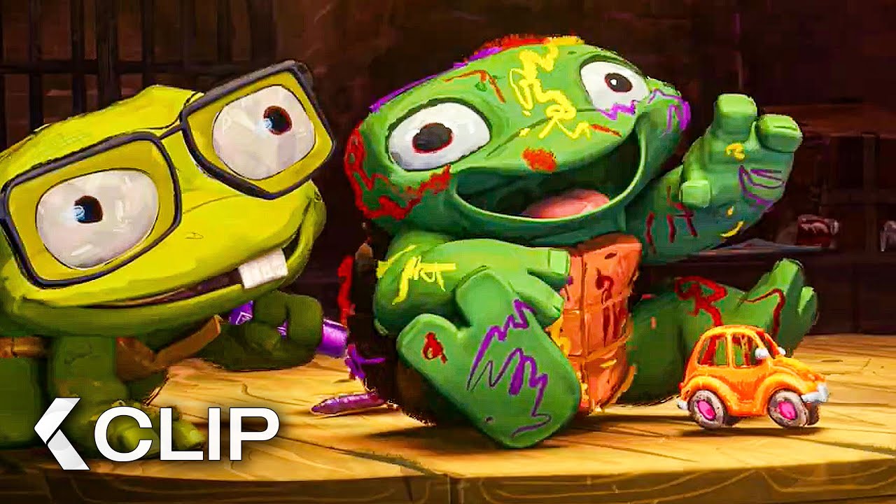 TEENAGE MUTANT NINJA TURTLES: Mutant Mayhem Movie Clip - “Baby Turtles ...
