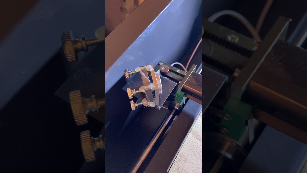 K40 Mirror Alignment Test - YouTube