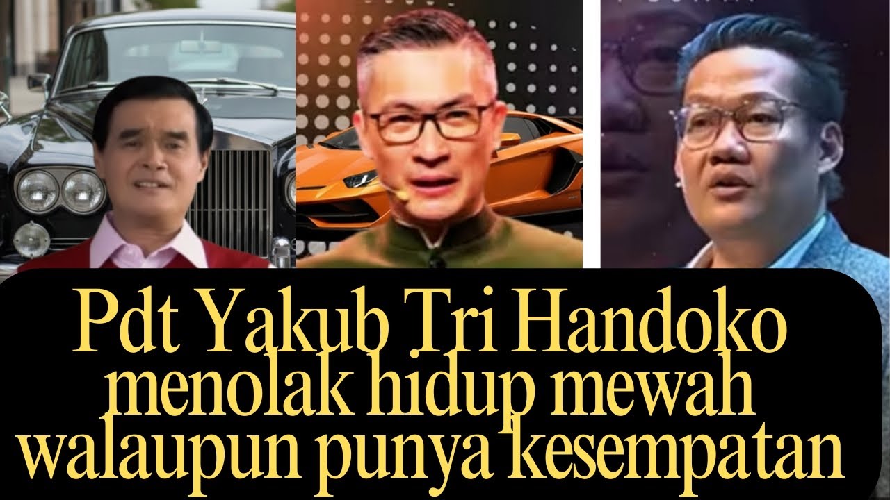 PS YAKUB TRI HANDOKO MENOLAK HIDUP MEWAH, PATUT DITIRU! - YouTube