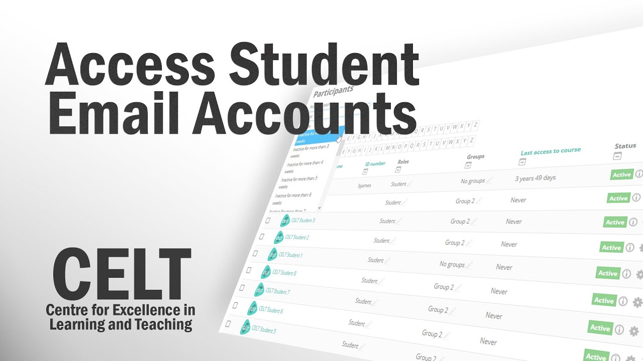 Access Student Email Accounts - YouTube