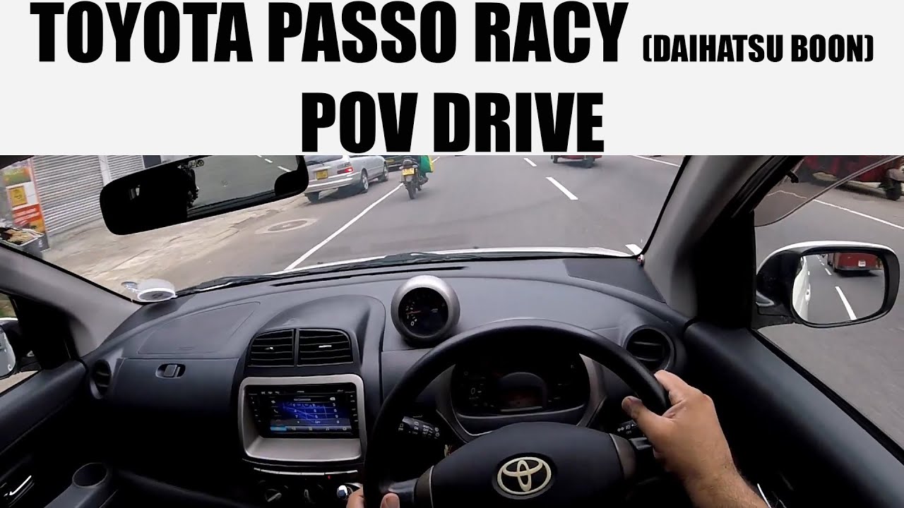 Toyota Passo Racy POV Drive - YouTube