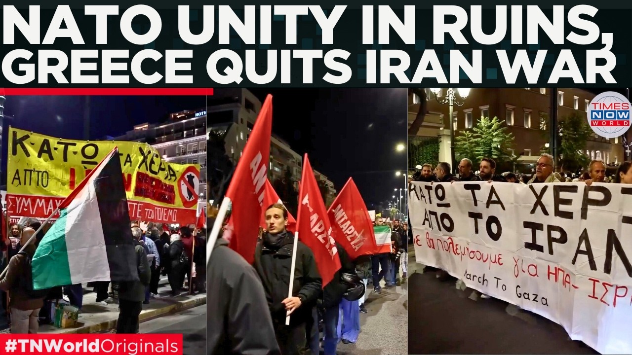 WATCH: Greece Revolts Against NATO Over U.S. Iran Strikes; Demands Base ...