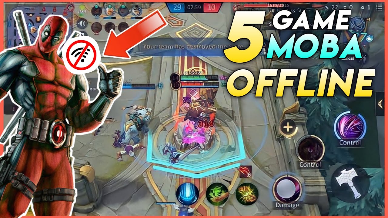 Game MOBA OFFLINE Android Mirip ml Ukuran Kecil Terbaik | Moba Offline ...