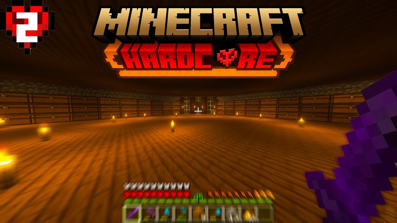 Mega STORAGE Room IN MINECRAFT HARDCORE (Part 1) - YouTube