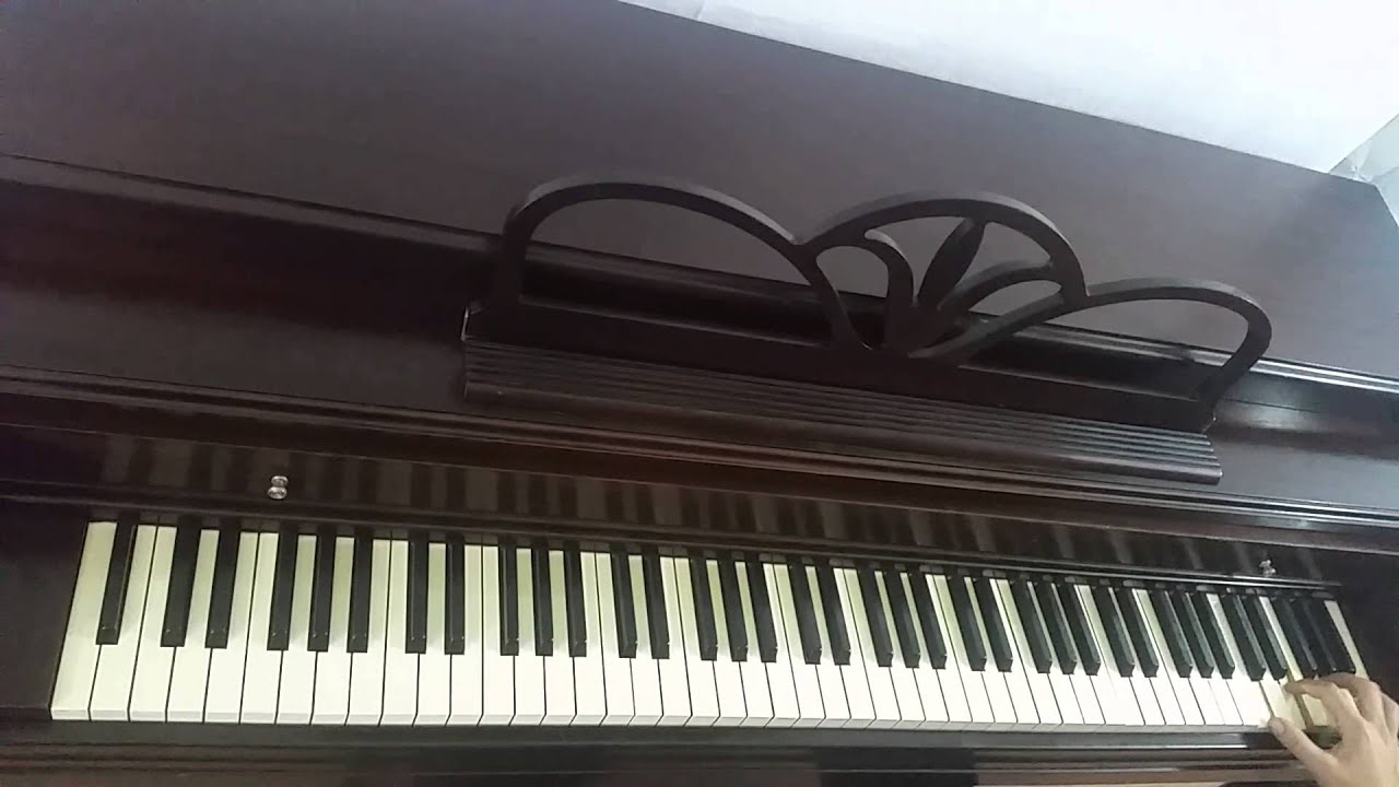 Cable-Nelson used piano with bench-Austin, Texas - YouTube