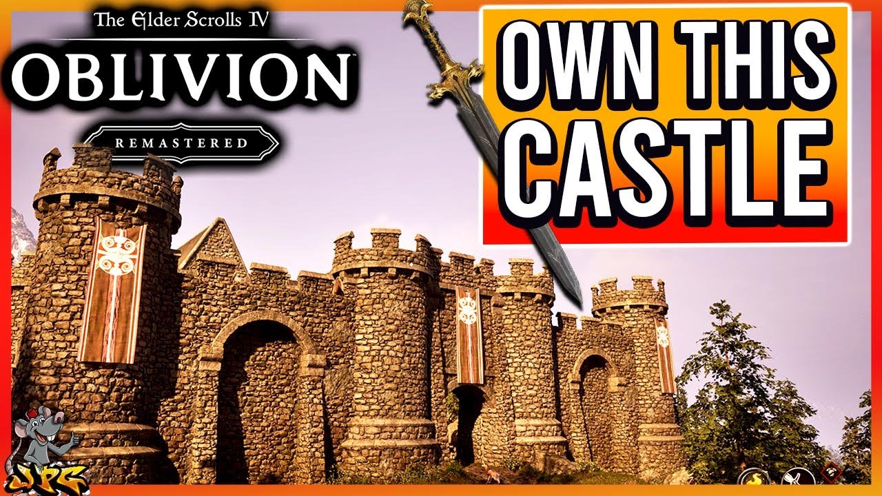 Oblivion Remastered - BattleHorn Castle Player Home! Unique Gear ...
