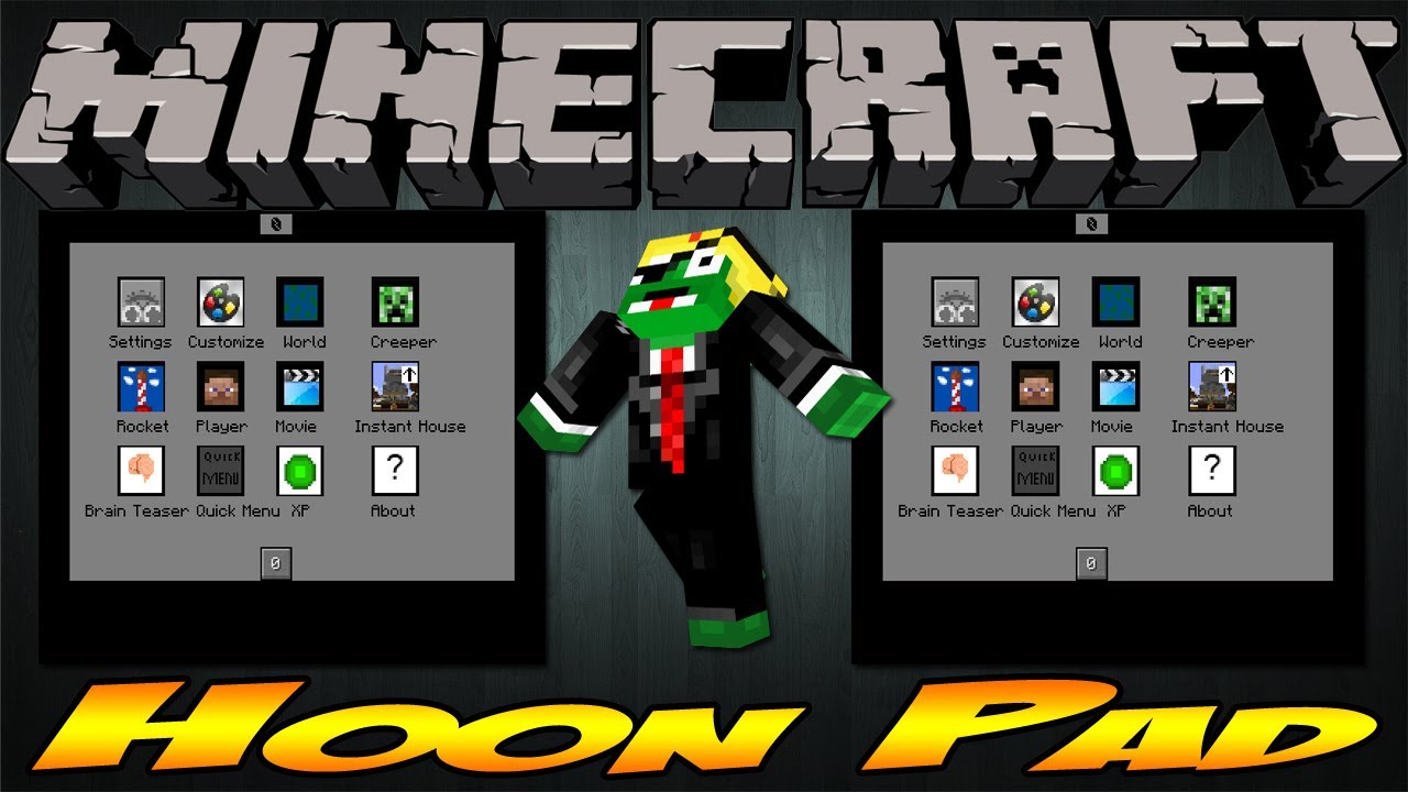 Minecraft Mods - HoonPad - The Tablet That Controls The World - YouTube