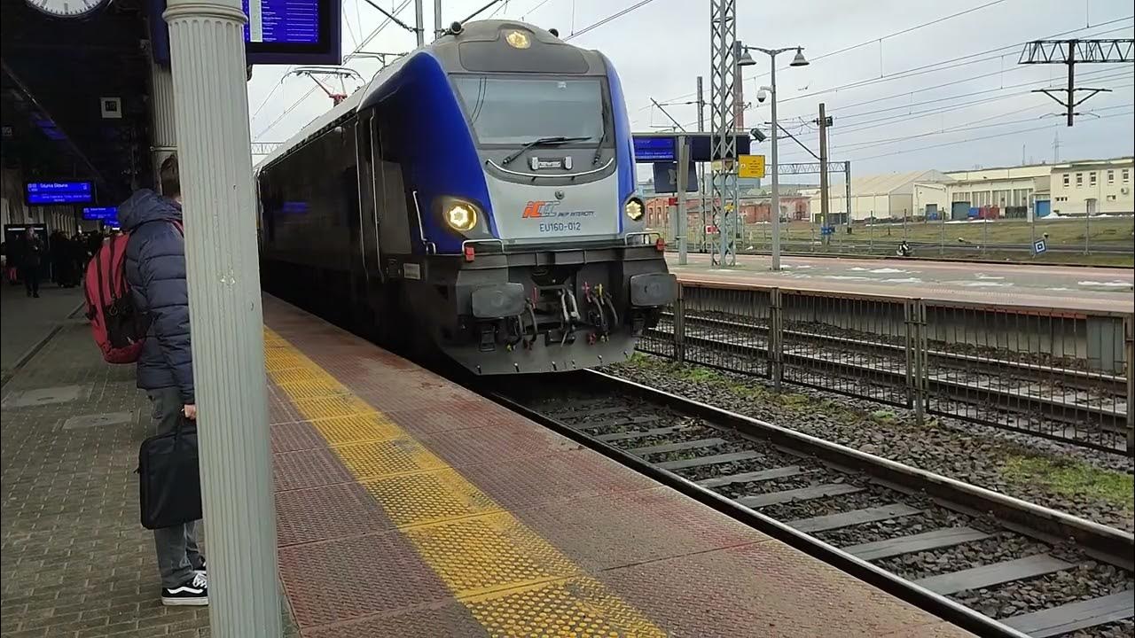 Pociąg IC Mieszko ze stacji Wrocław GŁ do stacji Gdynia GŁ. - YouTube