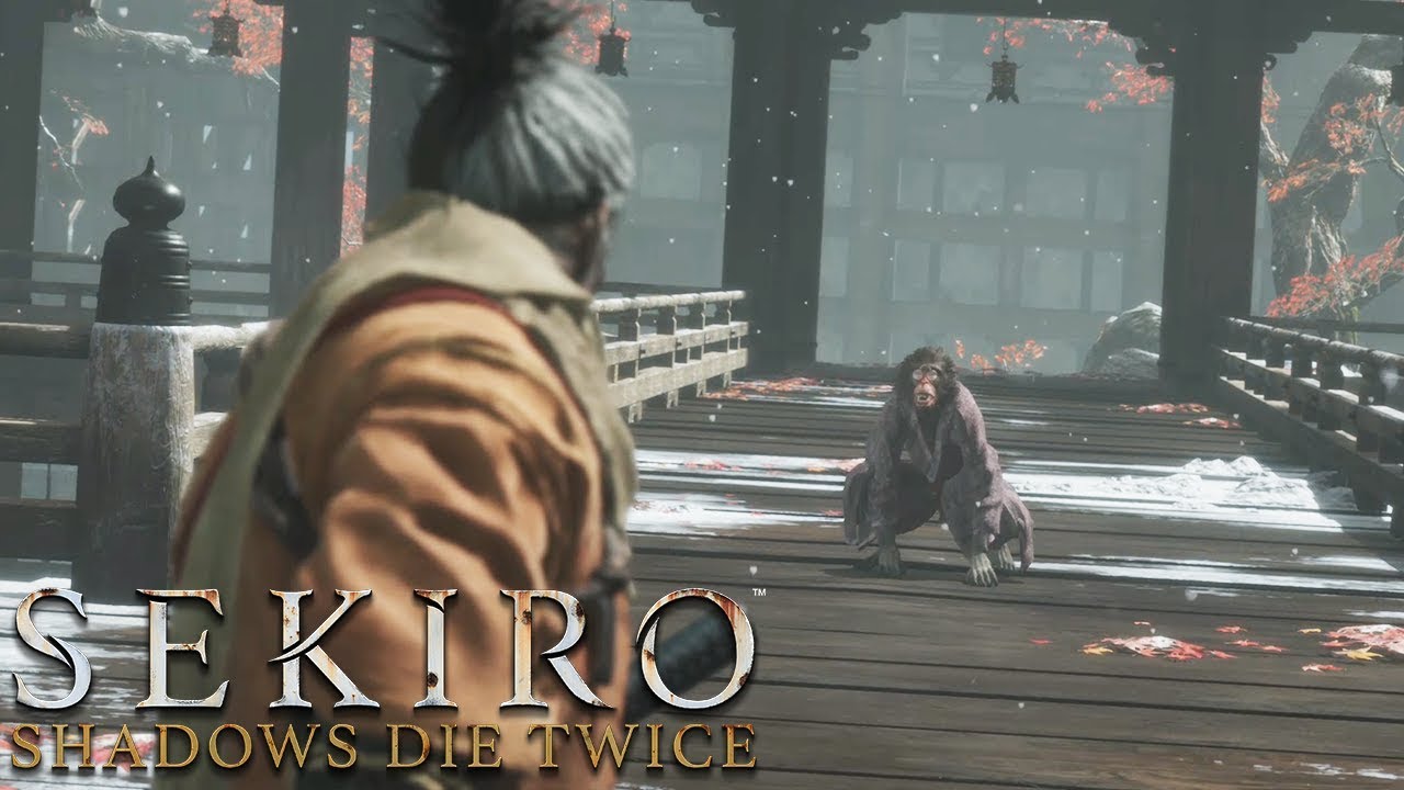 SEKIRO SHADOWS DIE TWICE: Panel Monkeys Boss Fight - YouTube