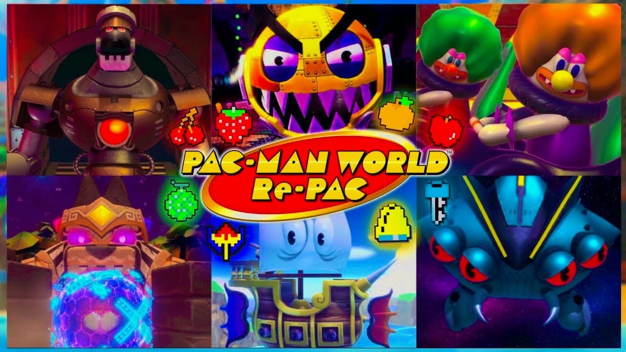Ranking every BOSS FIGHT in PAC-MAN WORLD Re-PAC from worst to best ...