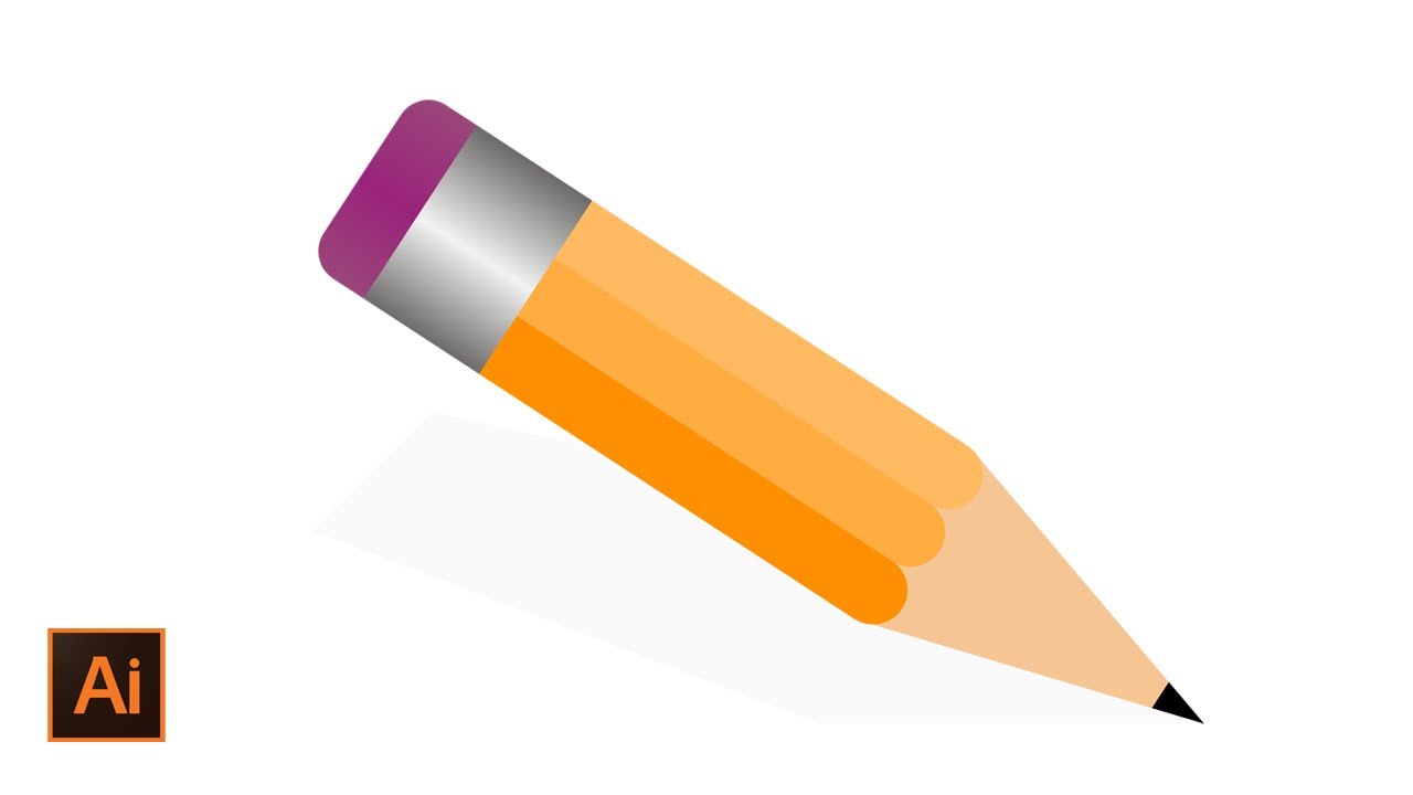 Draw Abstract Pencil Design in Adobe Illustrator | DesignMentor - YouTube