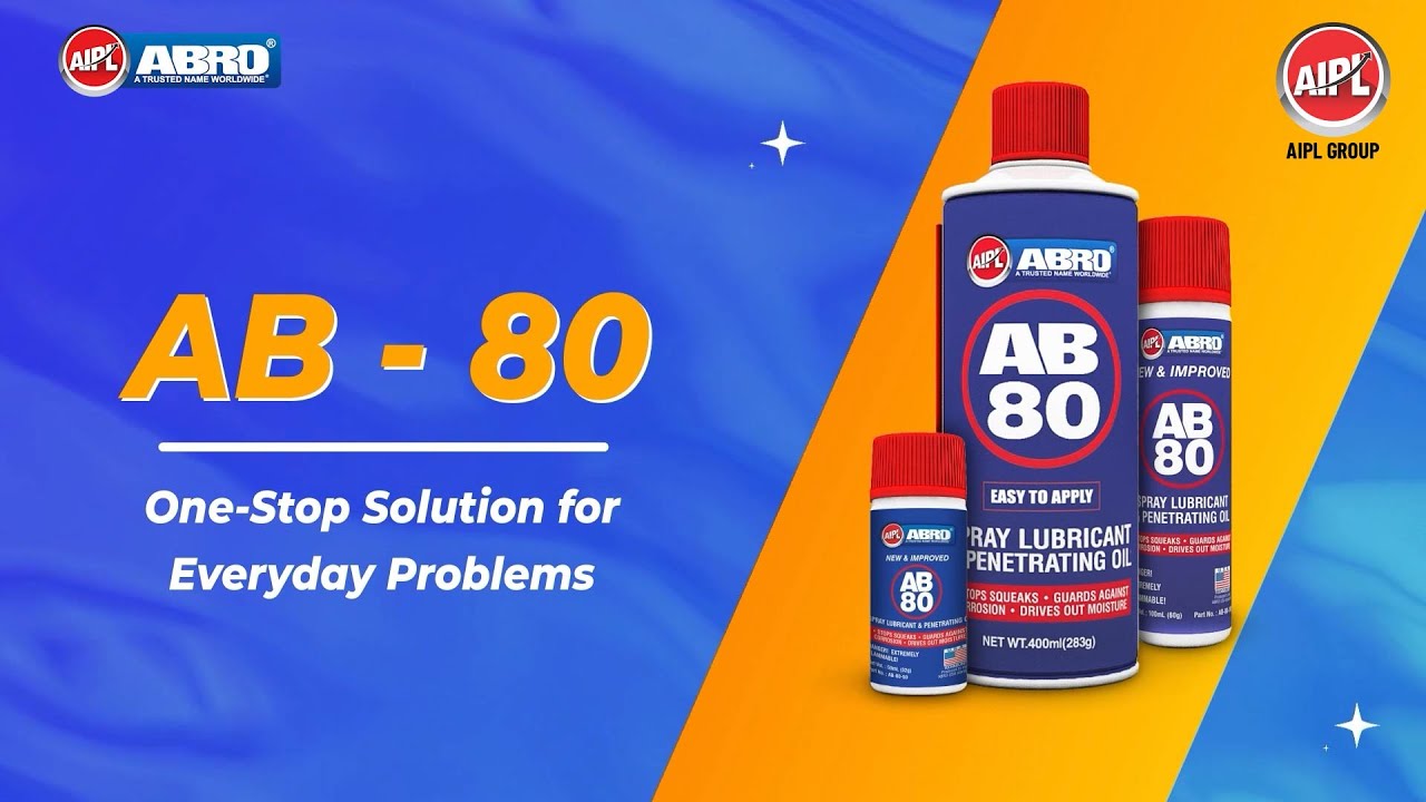 AIPL ABRO || AB-80 Spray - YouTube