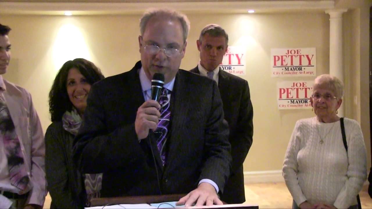 Worcester Mayor Joe Petty wins re-election - YouTube