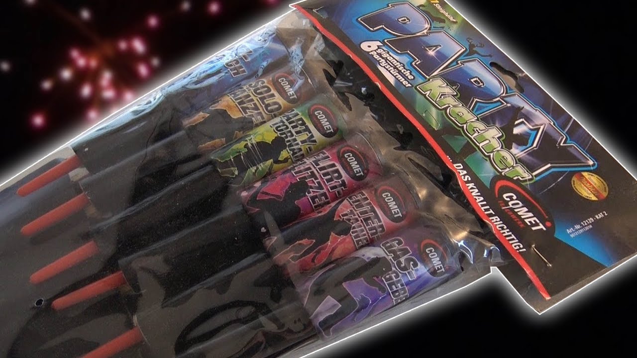 Comet - Party Kracher Raketensortiment - YouTube