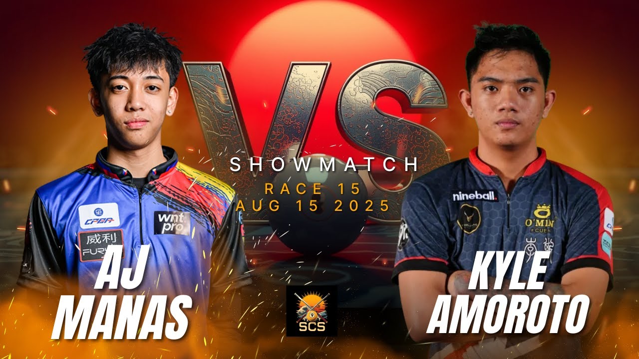 Kyle Amoroto vs AJ Manas – Billiards Highlights |Race to 15 | Part 1 ...