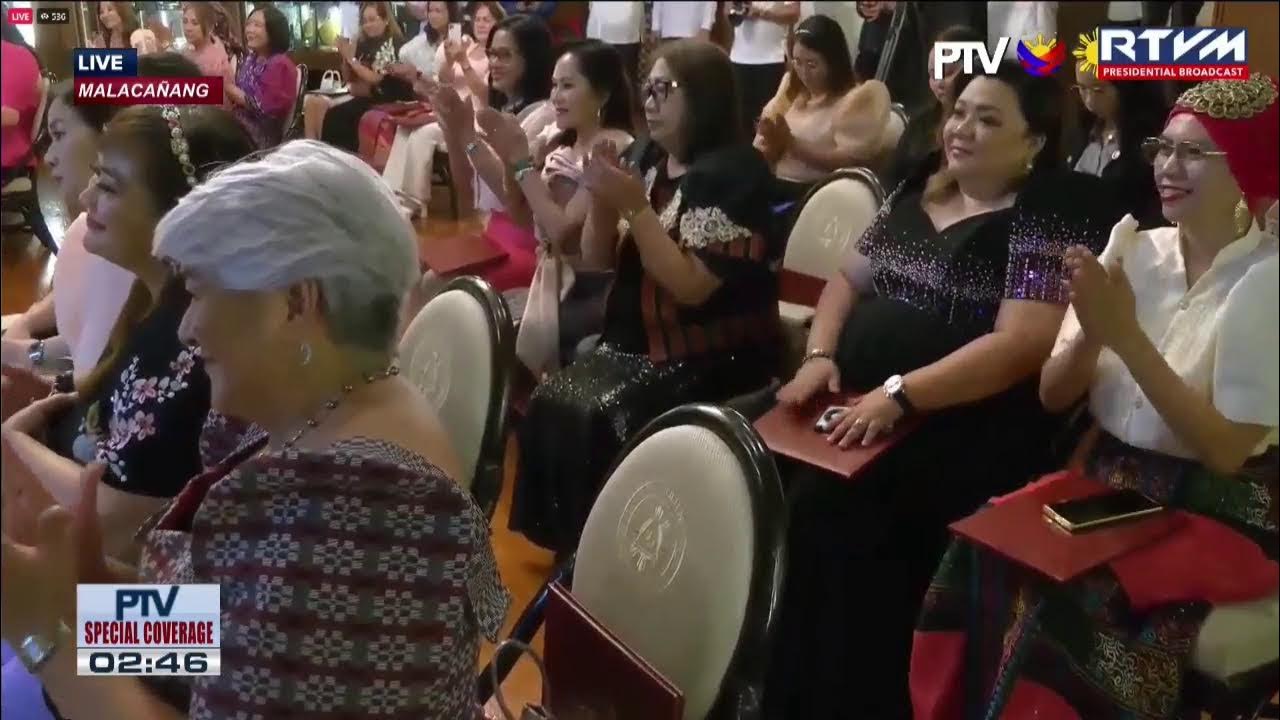 PBBM leads he oath-taking ceremony of the newly elected EB and regional presidents of the Four ...