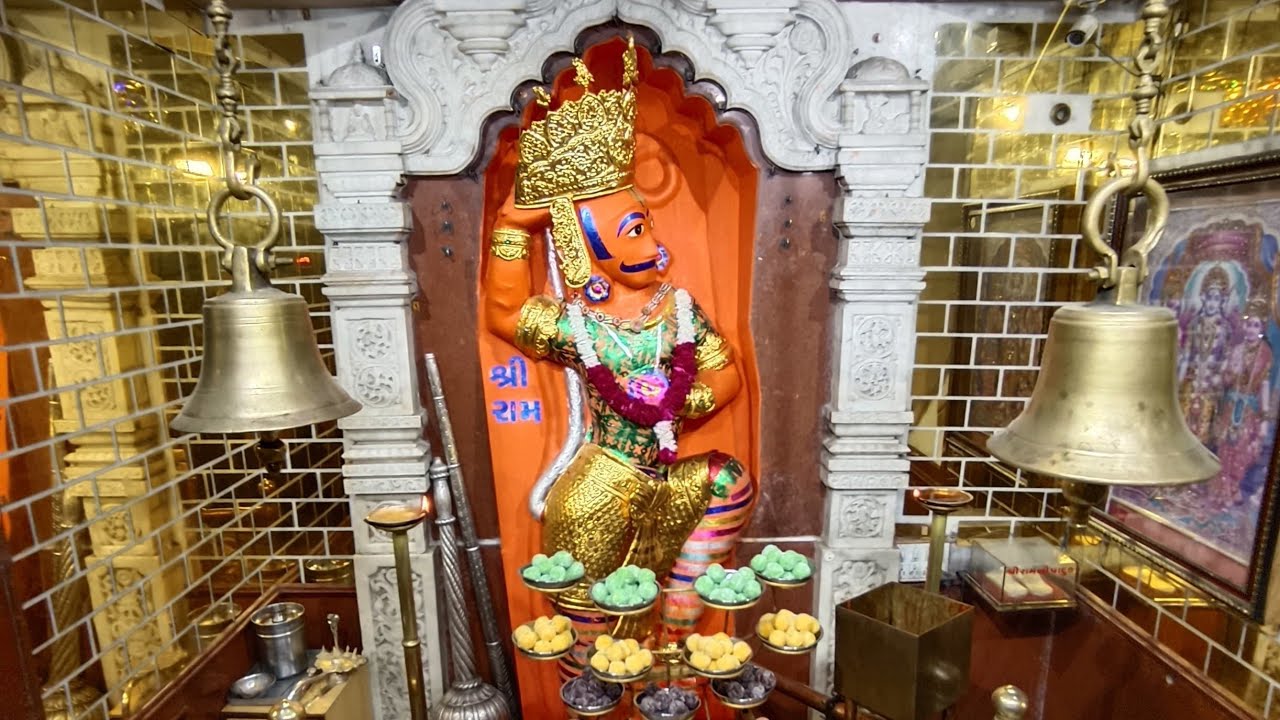 Chhabila Hanuman Samou live Aarti darshan - YouTube