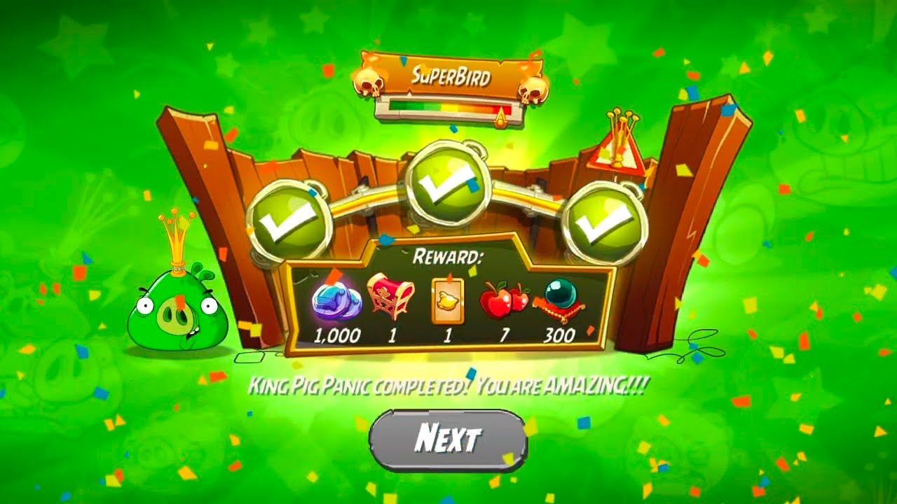 Angry Birds 2 King Pig Panic Today | How to Beat AB2 KPP Today #130125 ...