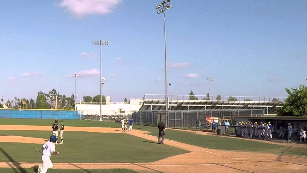 Dancing Umpire Kennedy vs Valencia High School Baseball - YouTube
